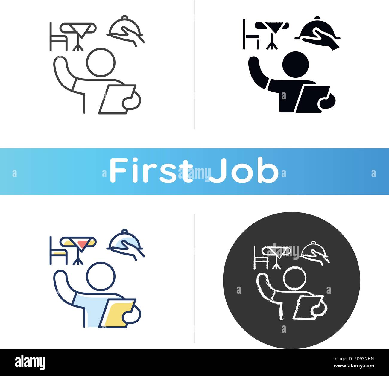 Restaurant host icon Stock Vector Image & Art - Alamy