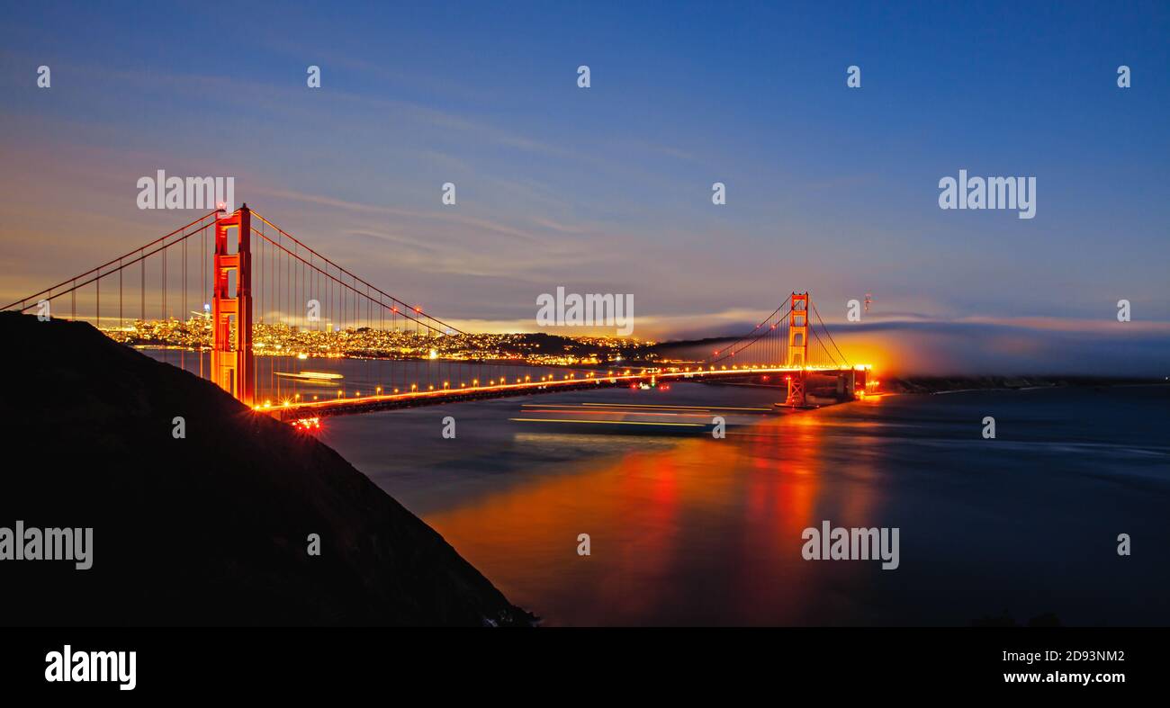 Golden gate bridge overlook hi-res stock photography and images - Alamy