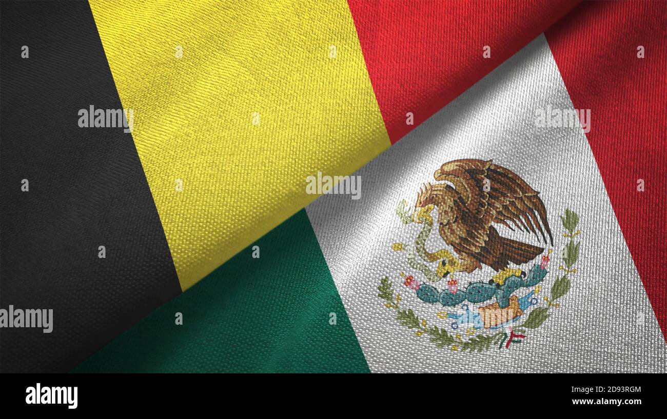 Mexico belgium flag hi-res stock photography and images - Alamy