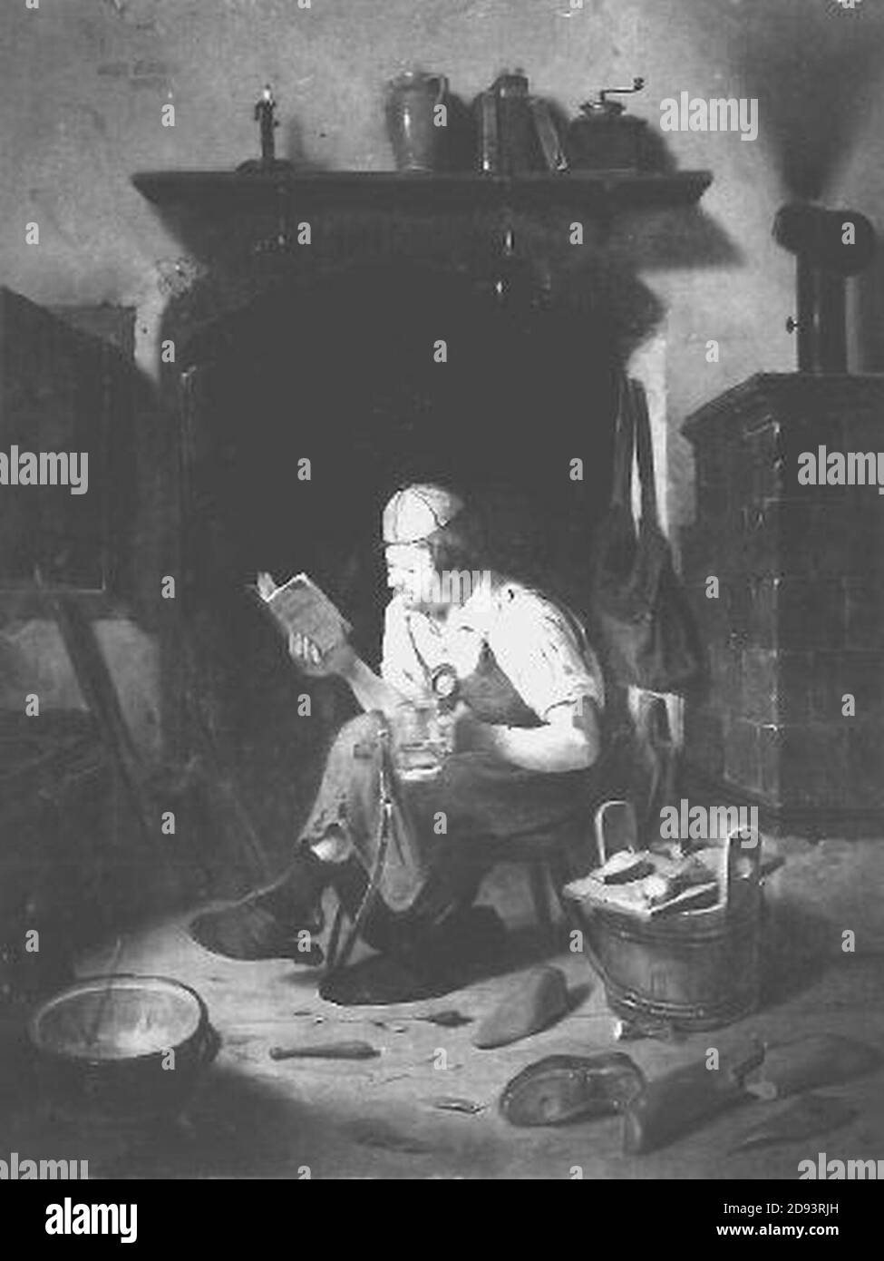 K. Monogramista - Obuvnik ve sve dilne Stock Photo - Alamy