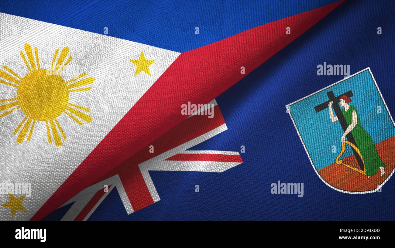 Philippines montserrat flag hi-res stock photography and images - Alamy