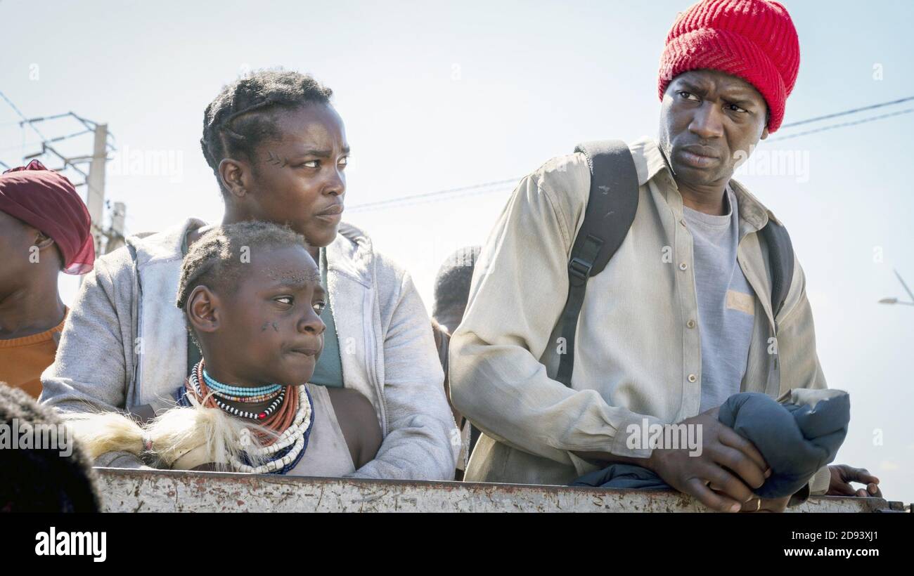 HIS HOUSE, adults from left: Wunmi Mosaku, Sope Dirisu, 2020. ph: Aidan ...