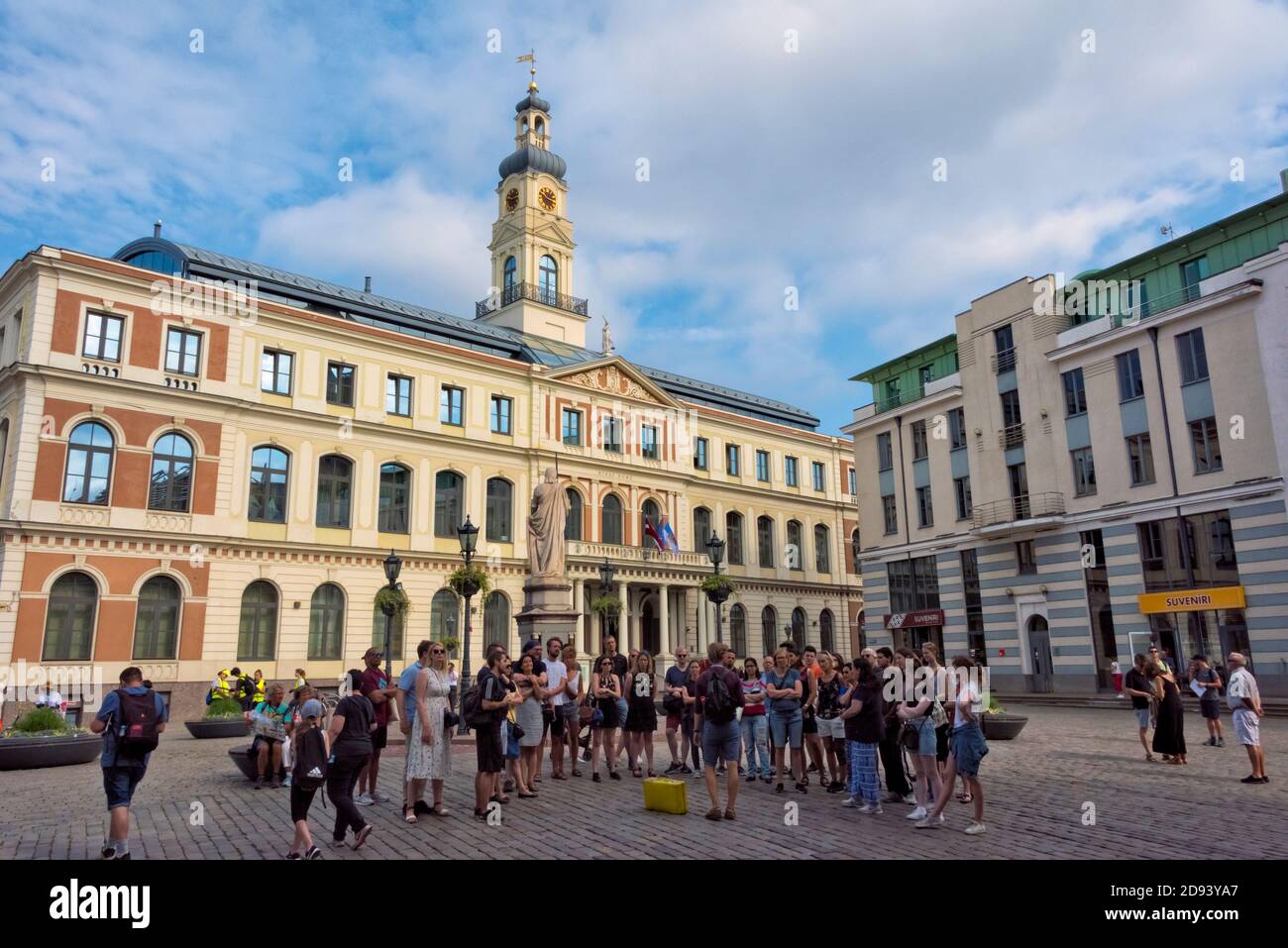 Old riga square hi-res stock photography and images - Alamy