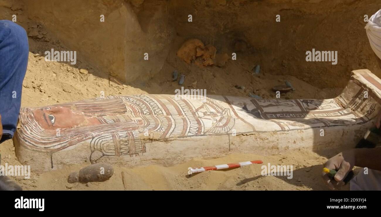 SECRETS OF THE SAQQARA TOMB, a sarcophagus unearthed in the 4000-year ...