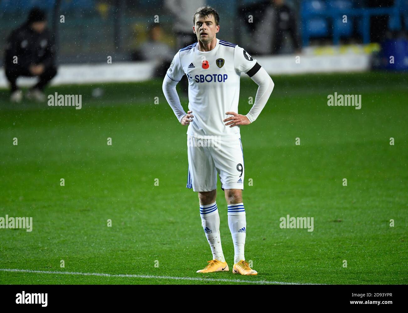 Leeds United's Patrick Bamford during the Premier League match at ...