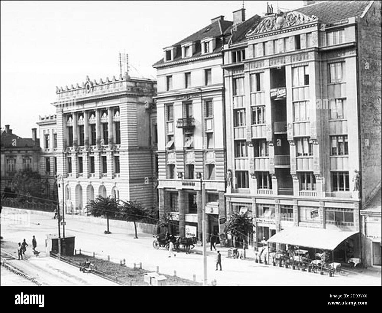 Kafane u Beogradu 1 Stock Photo - Alamy