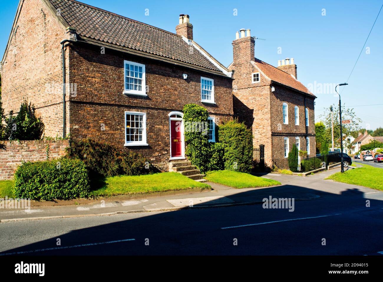 Period Propertys , Nether Poppleton, North Yorkshire, England Stock ...