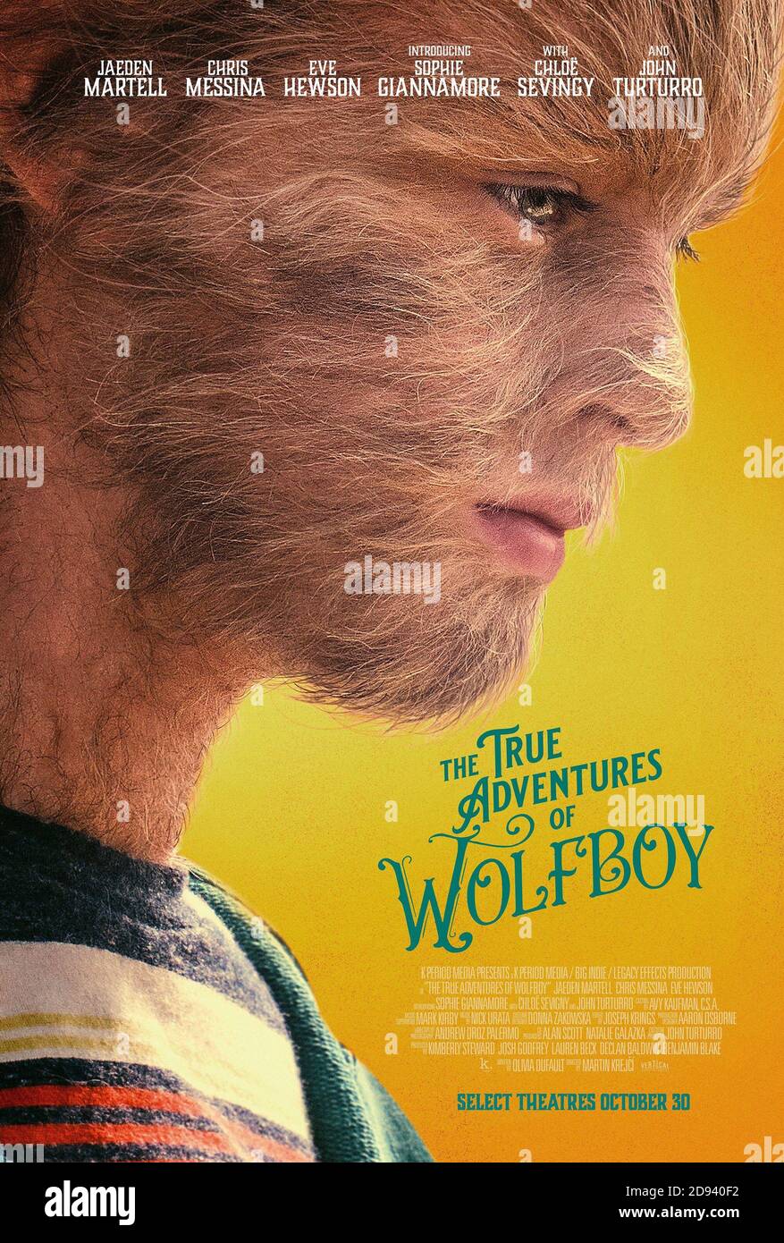 THE TRUE ADVENTURES OF WOLFBOY, US poster, Jaeden Martell, 2019 ...