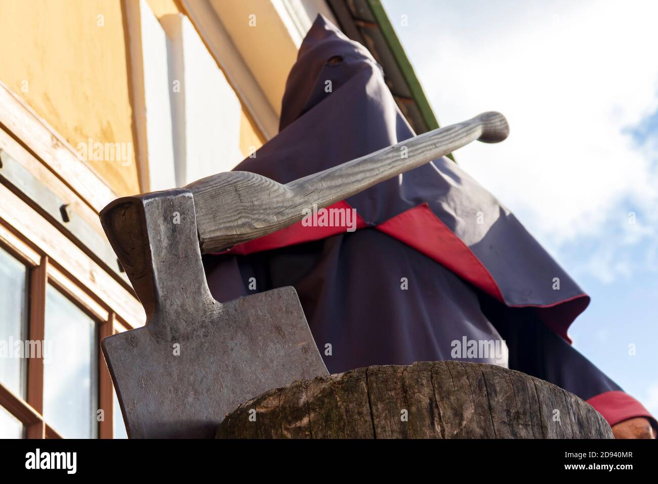 Execution axe block hi-res stock photography and images - Alamy