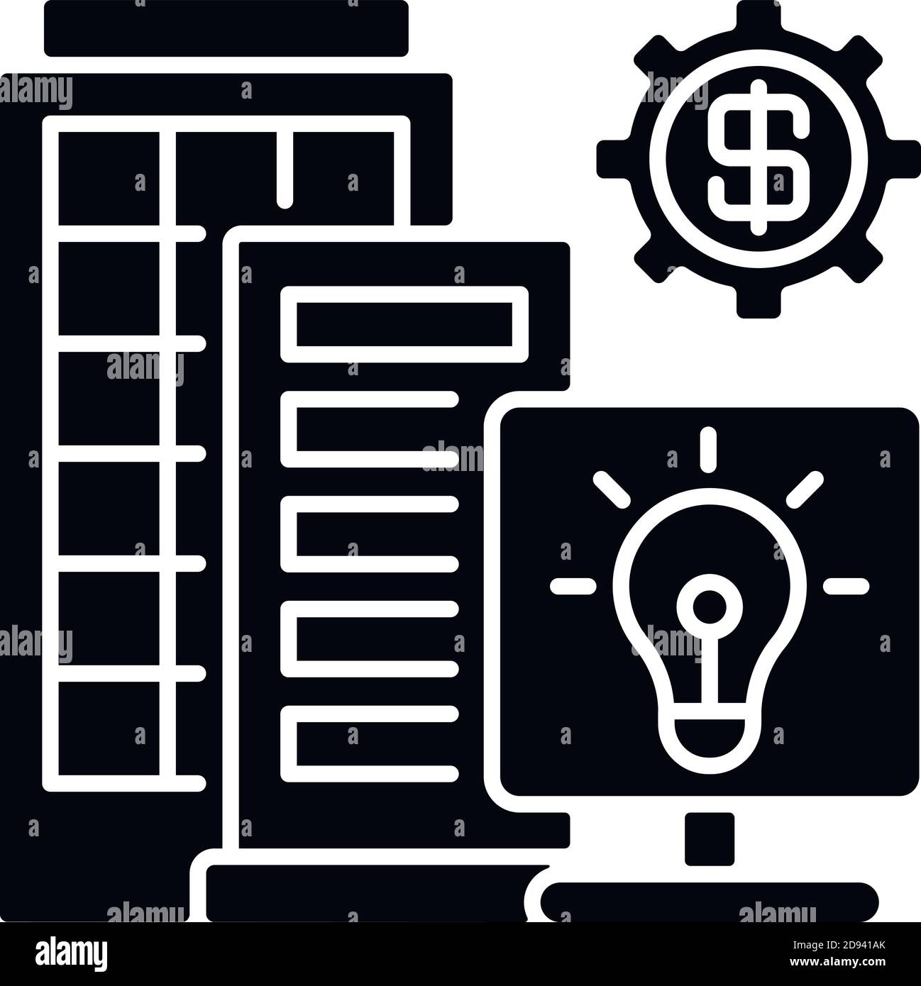 Silicon valley black glyph icon Stock Vector Image & Art - Alamy