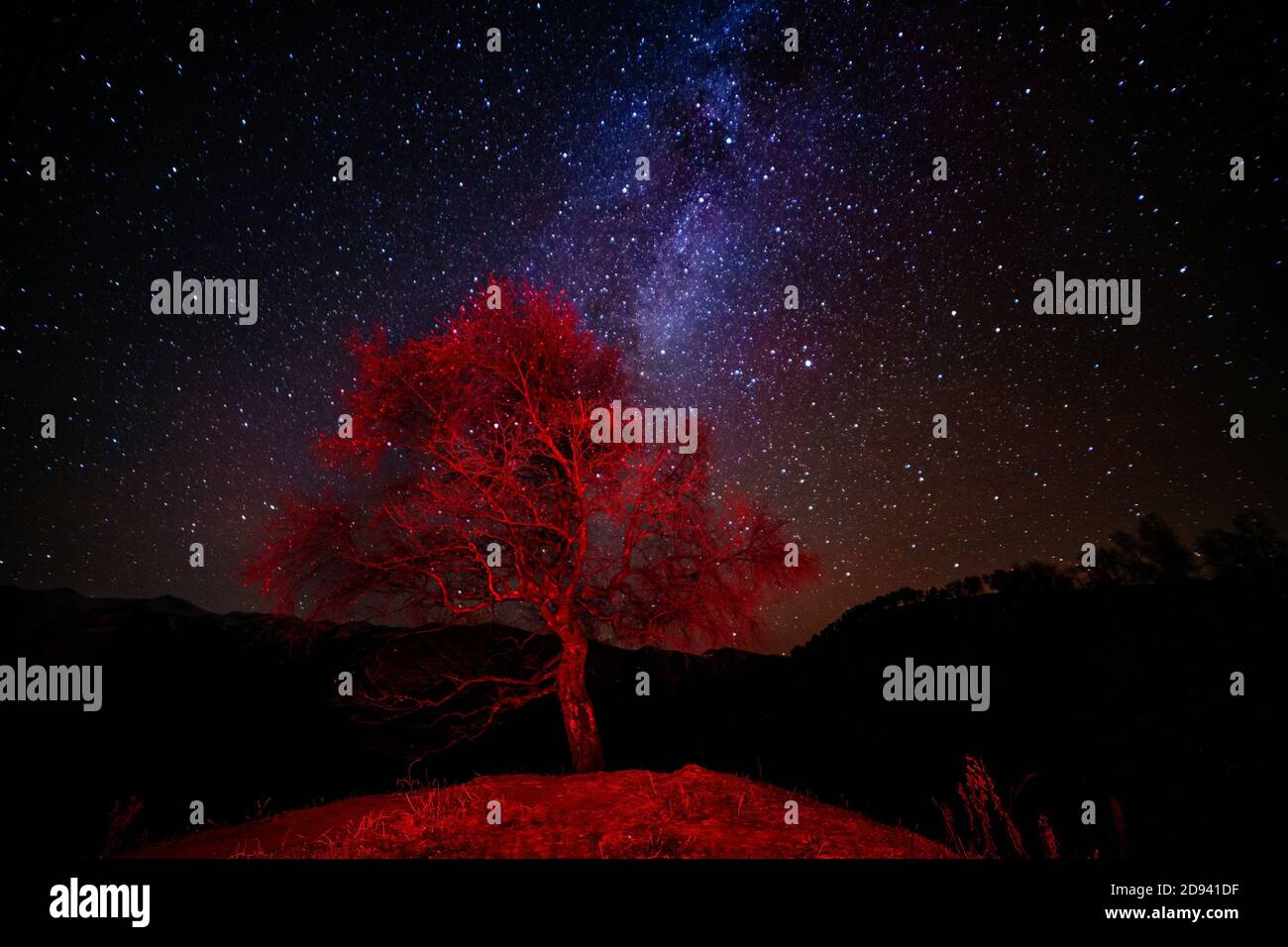 Red Star In Sky Last Night
