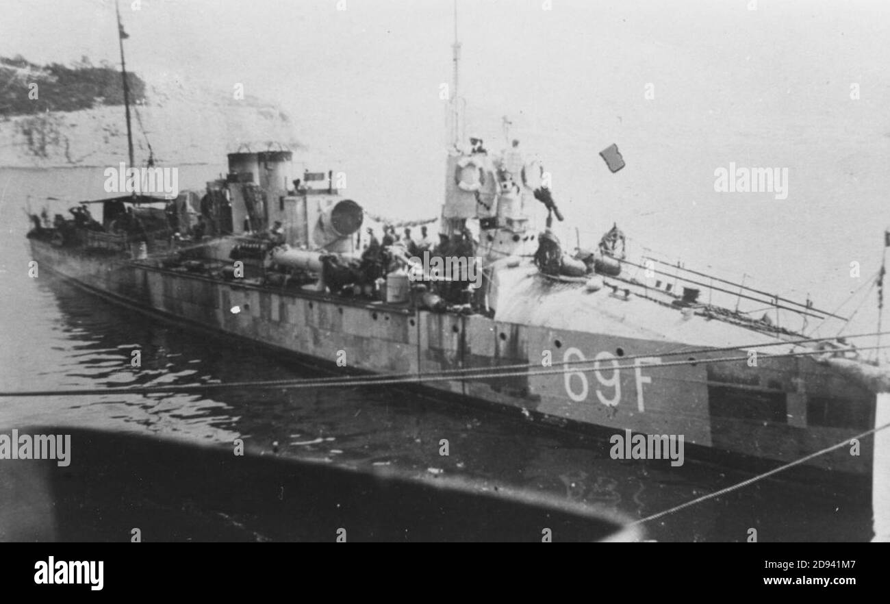 Kaiman-class torpedo boat 69 F Stock Photo - Alamy