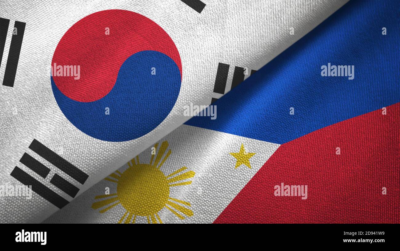 South korea philippines flag hi-res stock photography and images - Alamy