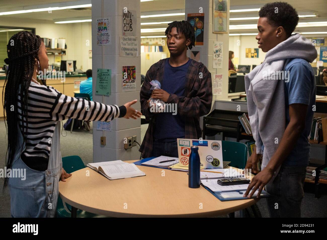 GRAND ARMY, from left: Odley Jean, Jaden Jordan, Maliq Johnson, See Me ...