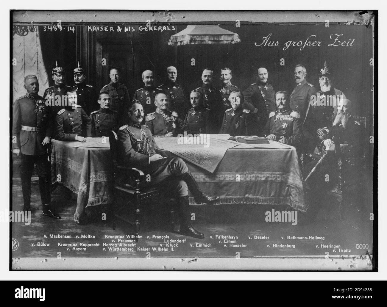 Kaiser and his generals hi-res stock photography and images - Alamy