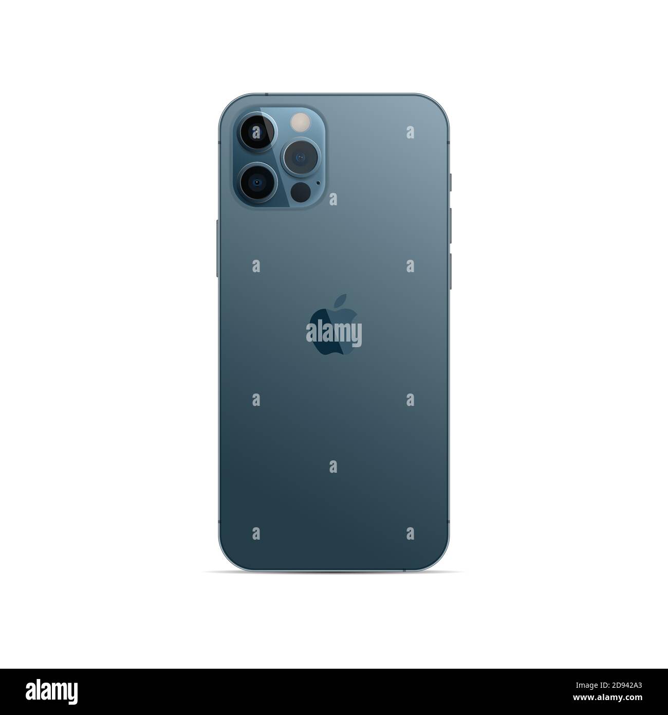 Apple iPhone 12. Smart phone. Touch screen. World technology Stock ...