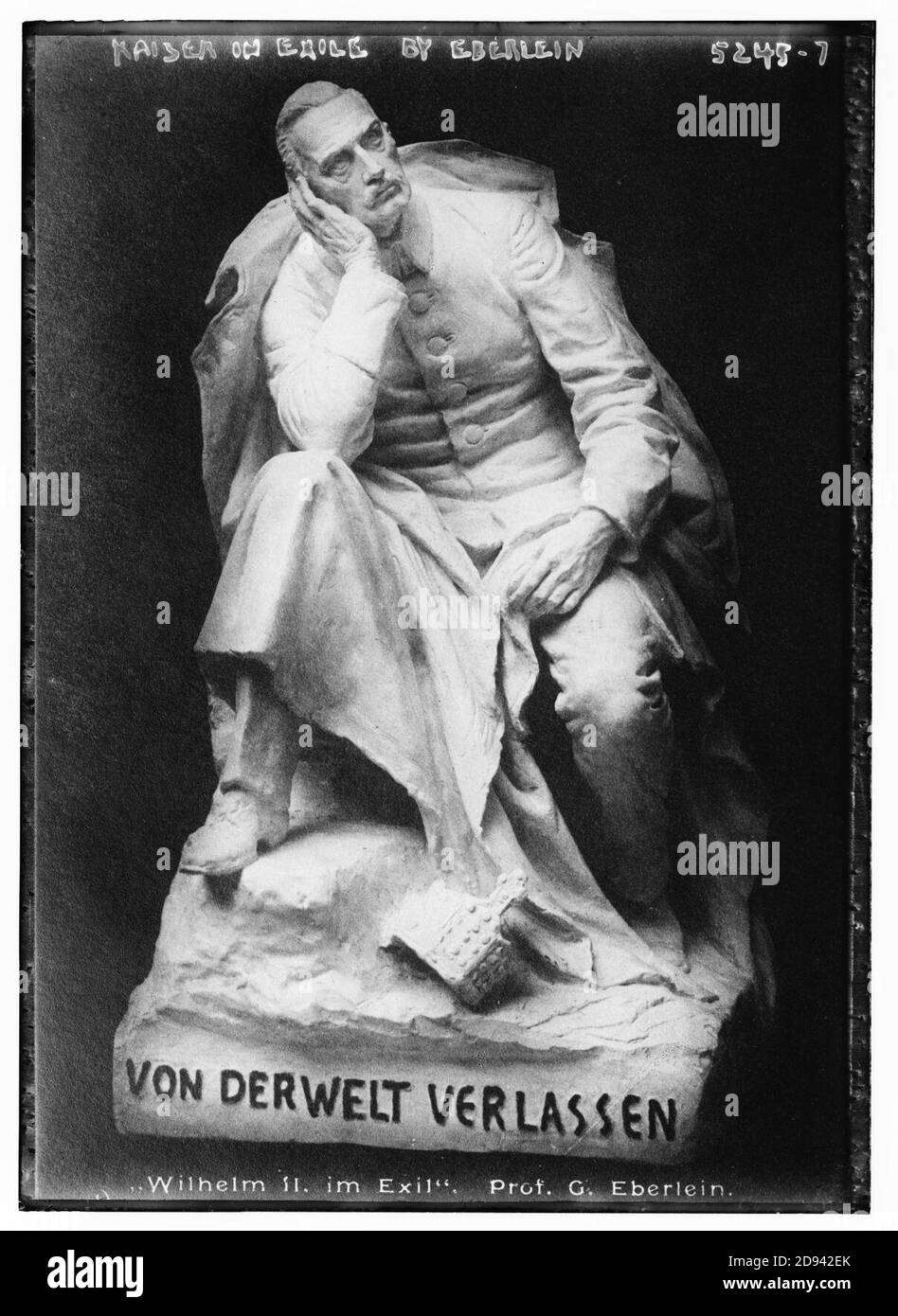 Kaiser in Exile by Eberlein Stock Photo - Alamy