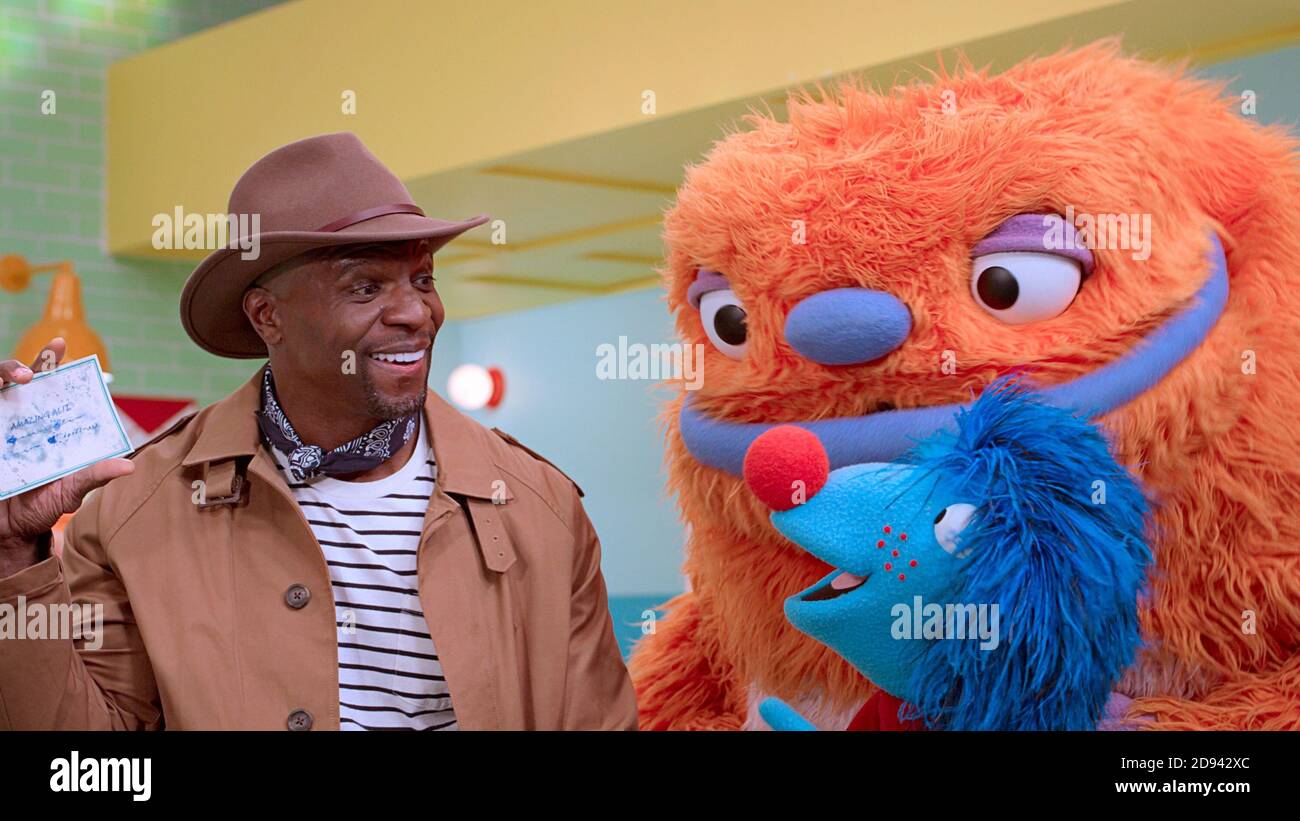 HELPSTERS, from left: Terry Crews, Cody (voice: Stephanie D'Abruzzo ...