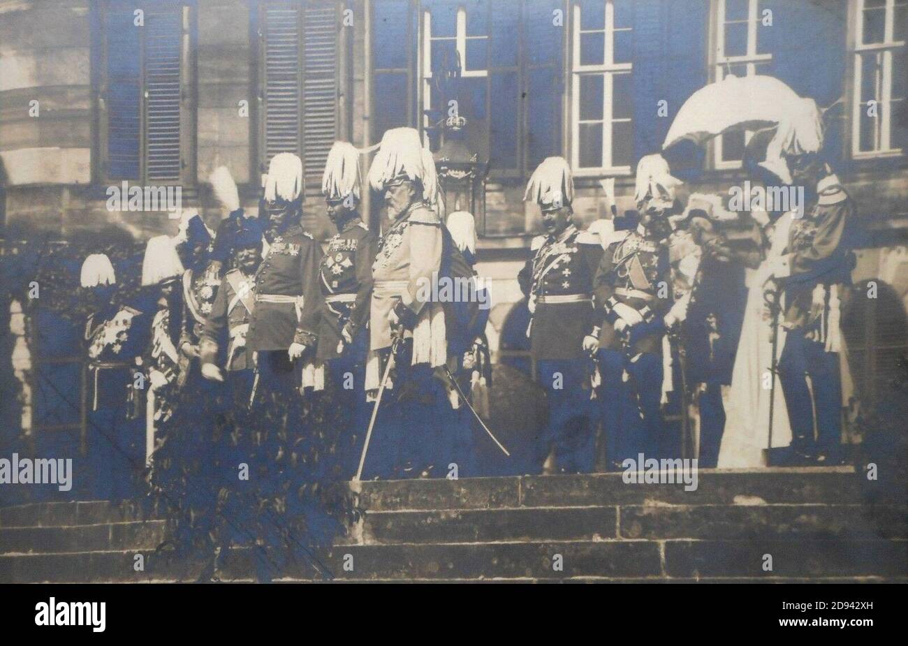 Kaiser Wilhelm II with King Edward VII Stock Photo - Alamy