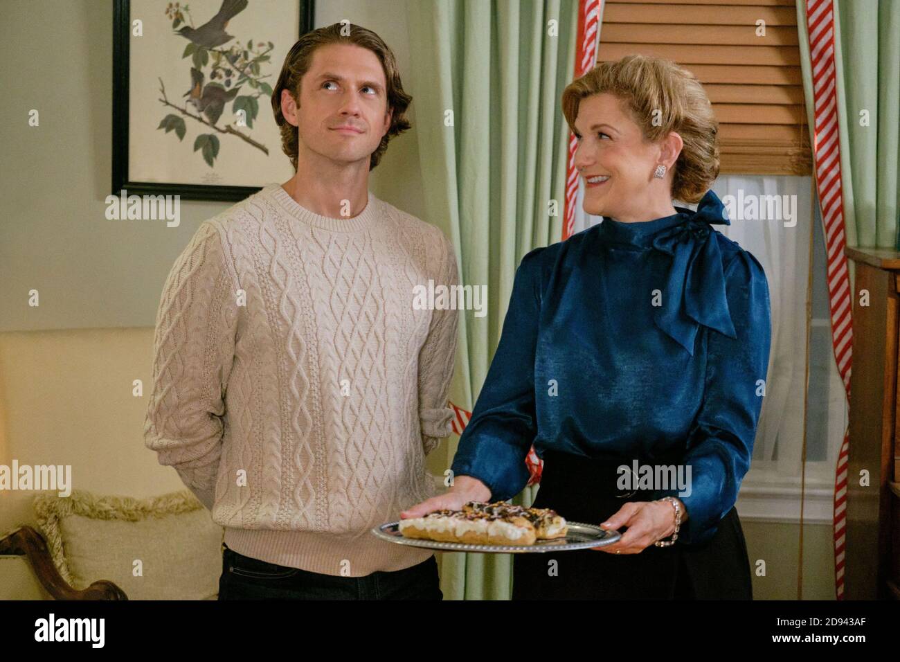 ONE ROYAL HOLIDAY, from left: Aaron Tveit, Victoria Clark, (aired Oct ...