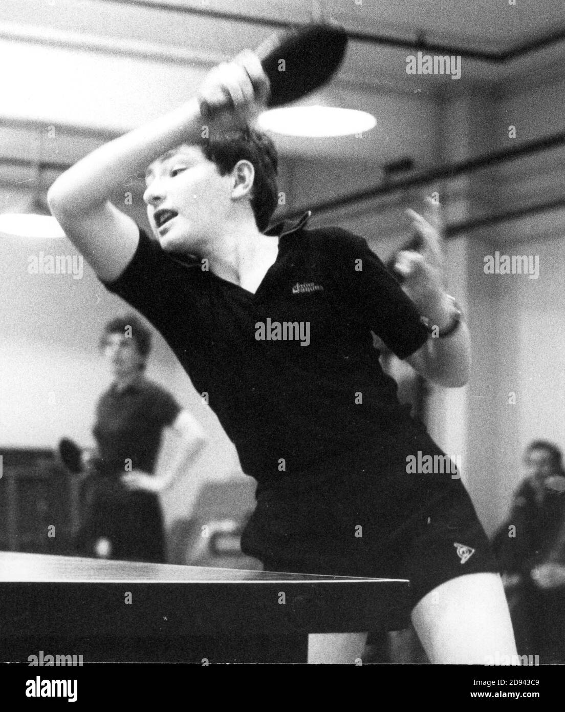 ENGLAND AND ISLE OF WIGHT TABLE TENNIS STAR CARL PREAN 1984 PORTSMOUTH ...