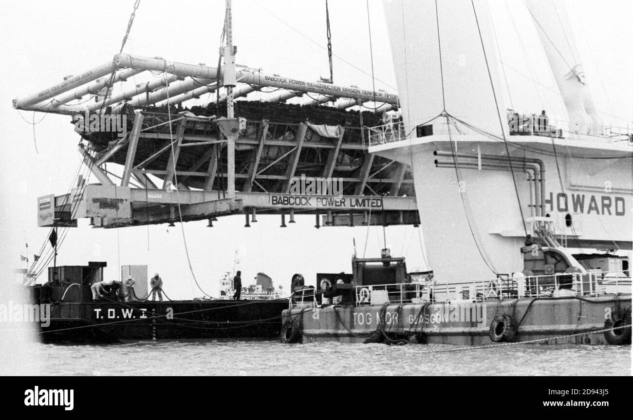 The Mary Rose Is Raised From The Sea Bed Off Portsmouth Portsmouth