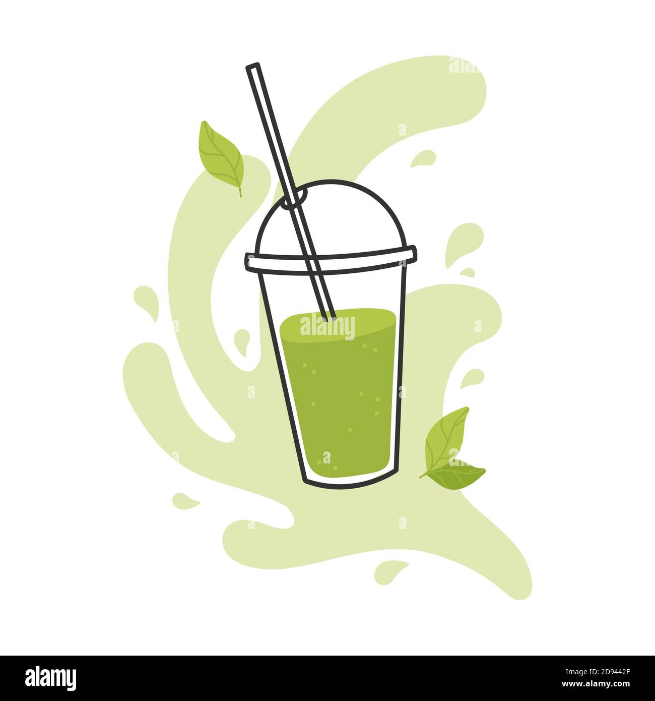 Milk tea recipe Stock Vector Images - Alamy