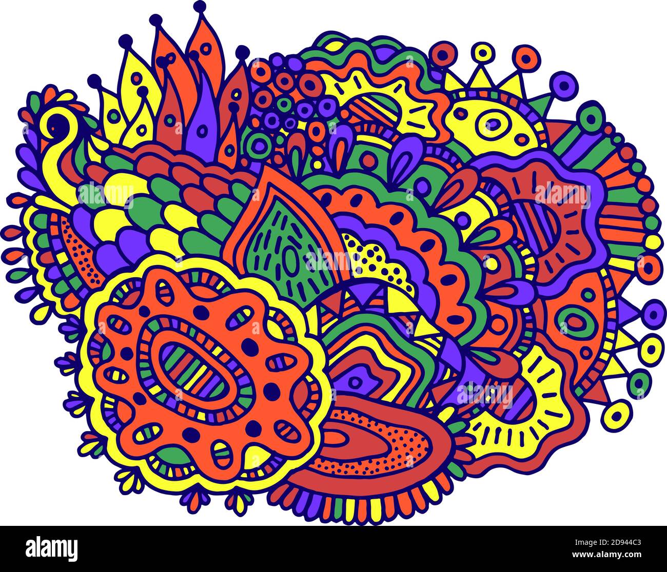 Colorful Doodle Art Designs