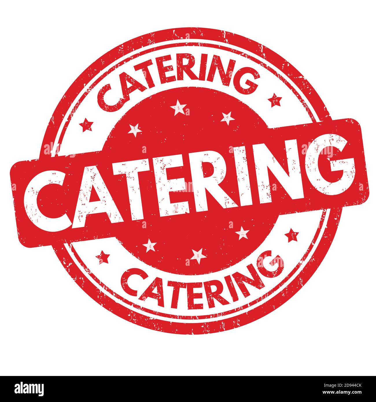Catering stamp sign seal hi-res stock photography and images - Alamy