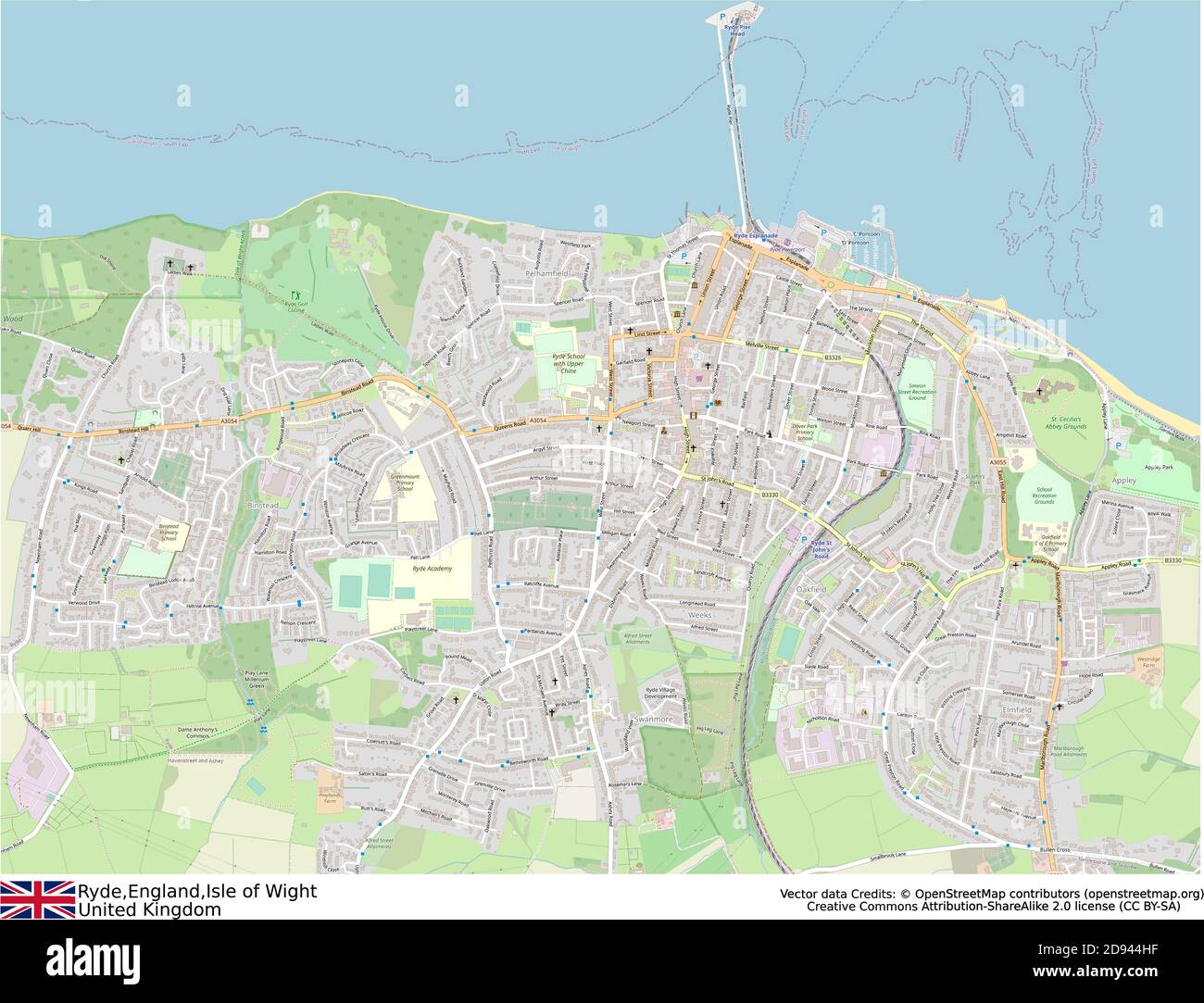 Map Of Cheltenham High Resolution Stock Photography and Images - Alamy