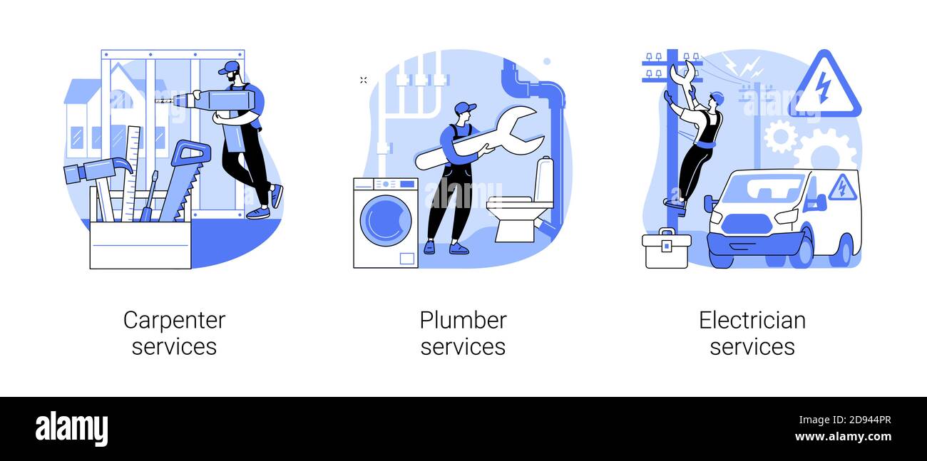 Home renovation abstract concept vector illustrations Stock Vector ...