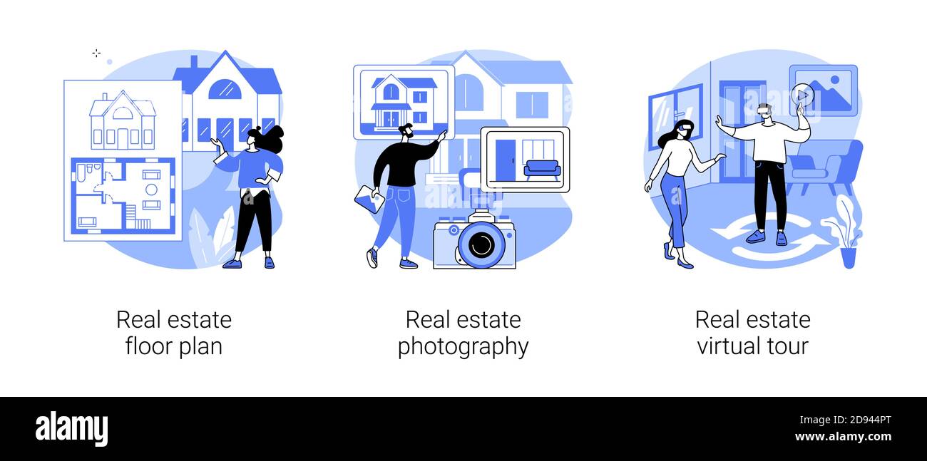 House listing abstract concept vector illustrations Stock Vector Image ...