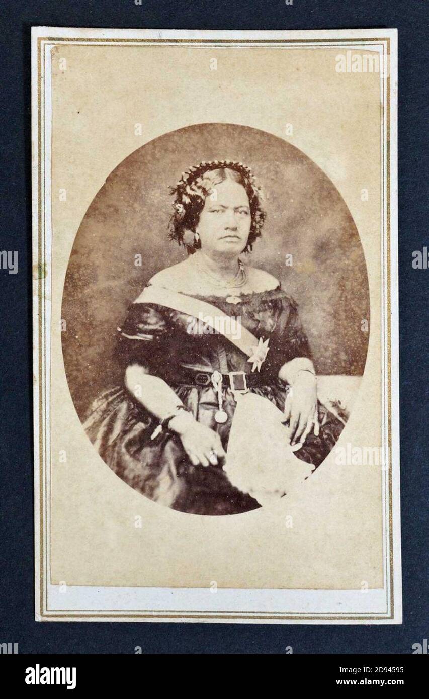 Kalama, carte de visite by Henry L. Chase Stock Photo - Alamy