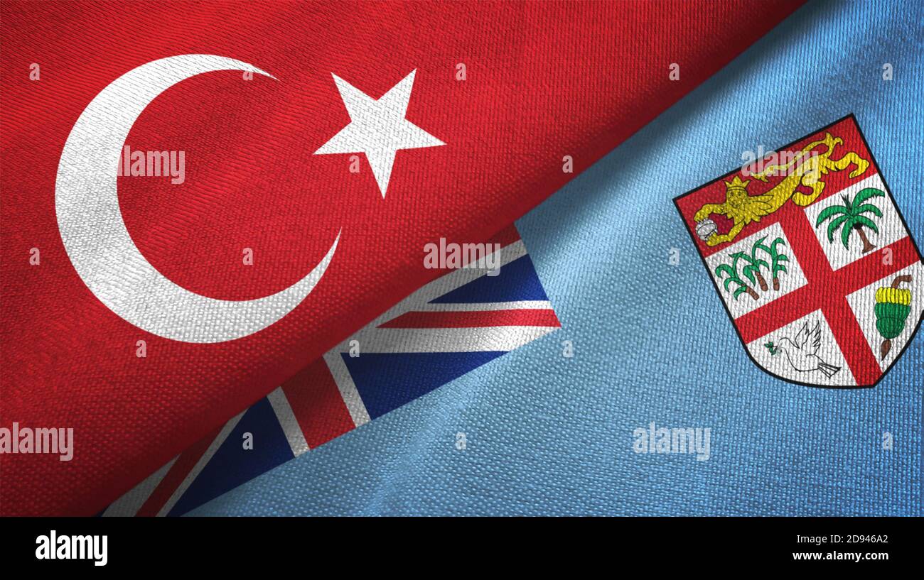 Turkey fiji flag hi-res stock photography and images - Alamy