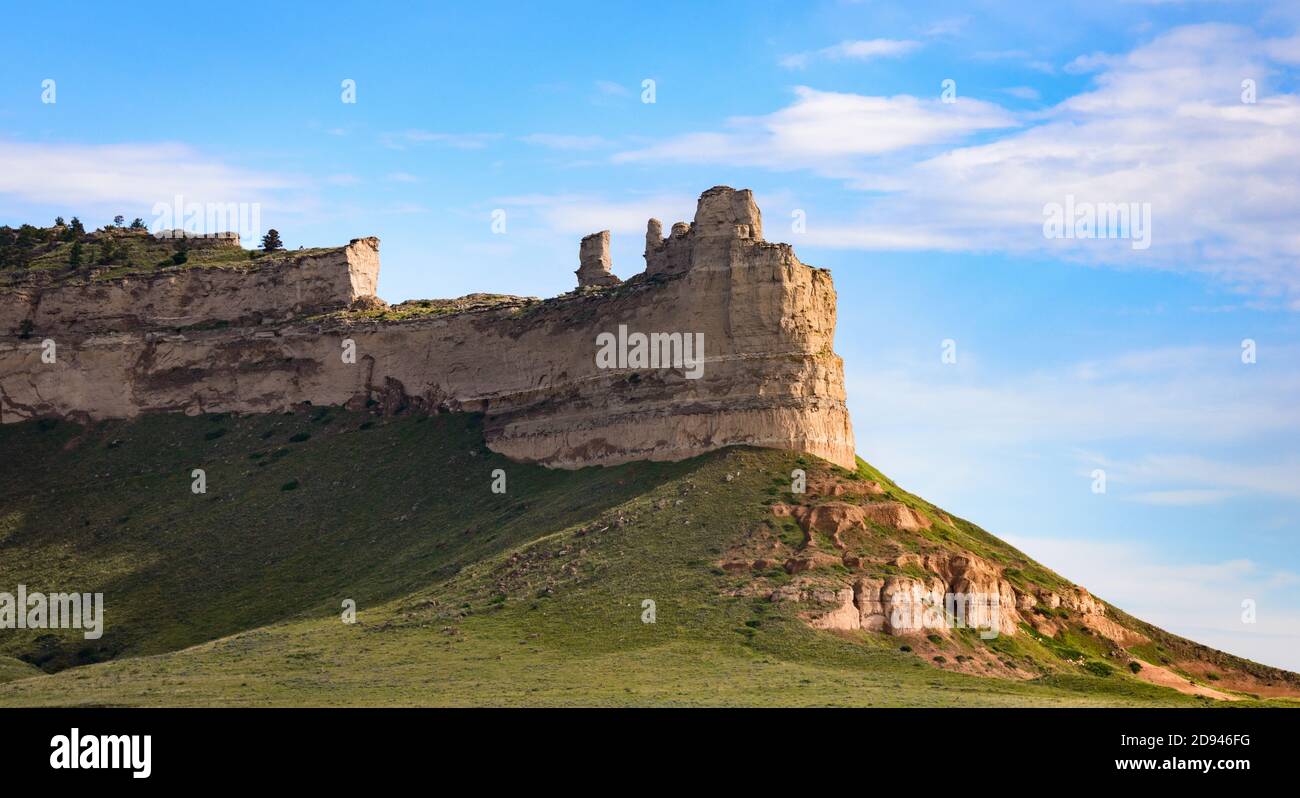 Scotts Bluff National Monument Stock Photo - Alamy