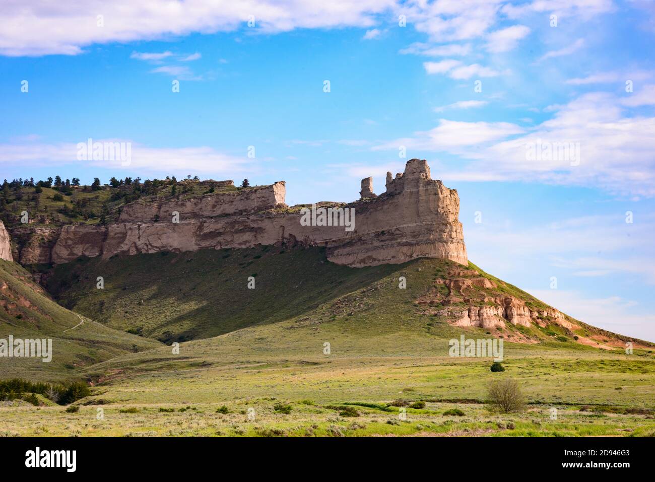 Scotts Bluff National Monument Stock Photo - Alamy