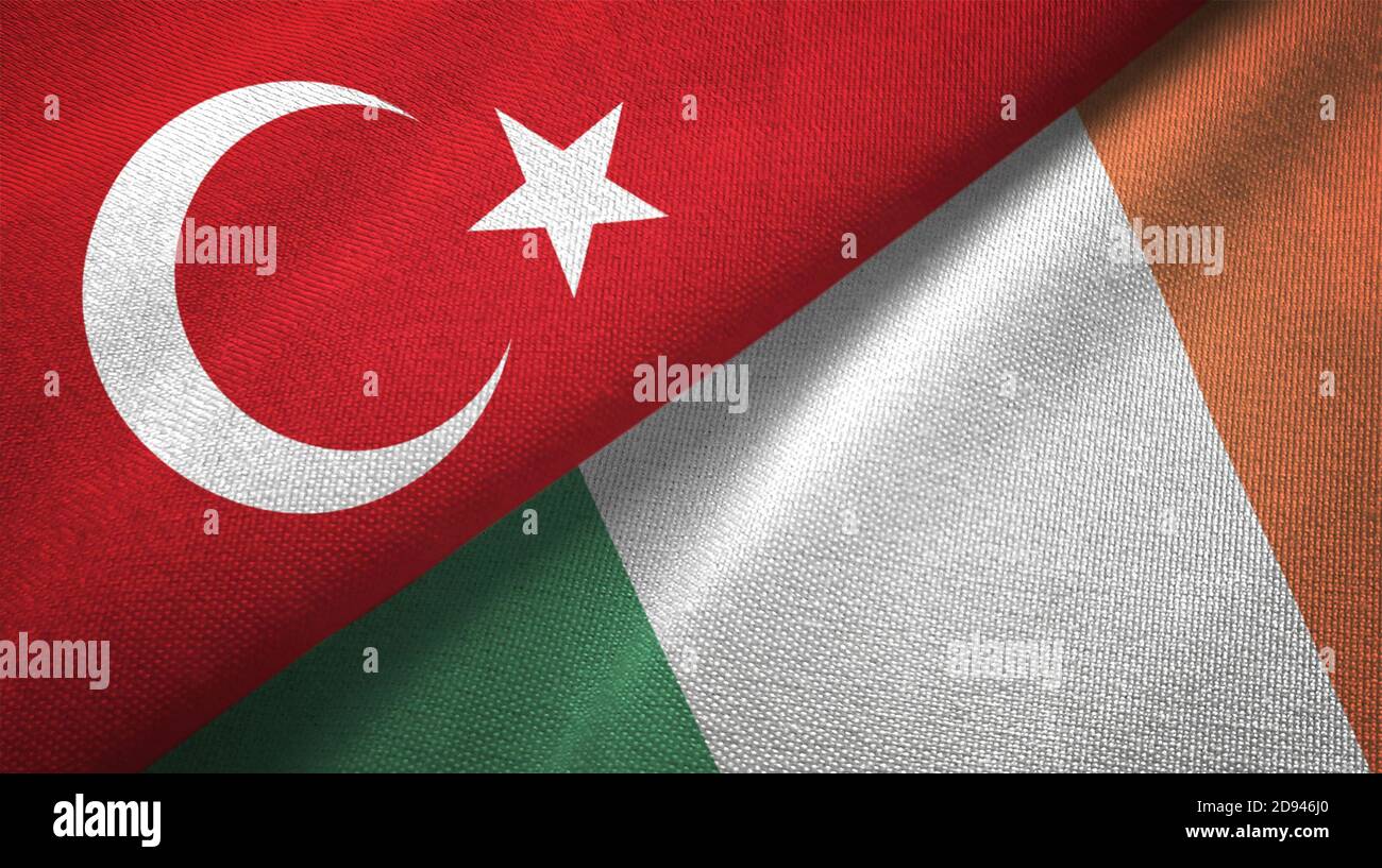 Turkey ireland flags hi-res stock photography and images - Alamy