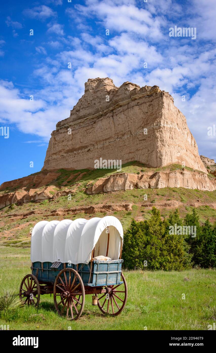 Scotts Bluff National Monument Stock Photo - Alamy
