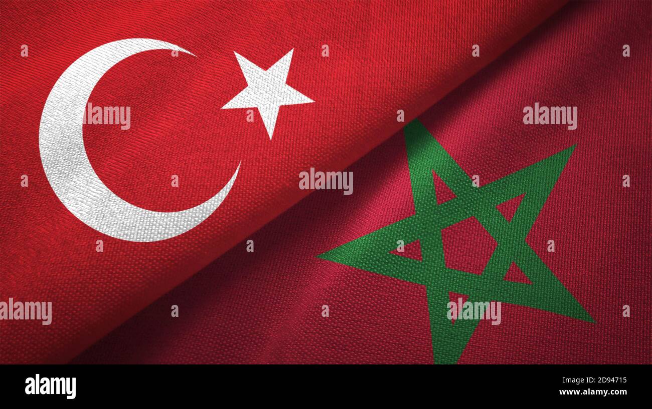 Morocco turkey flag hi-res stock photography and images - Alamy