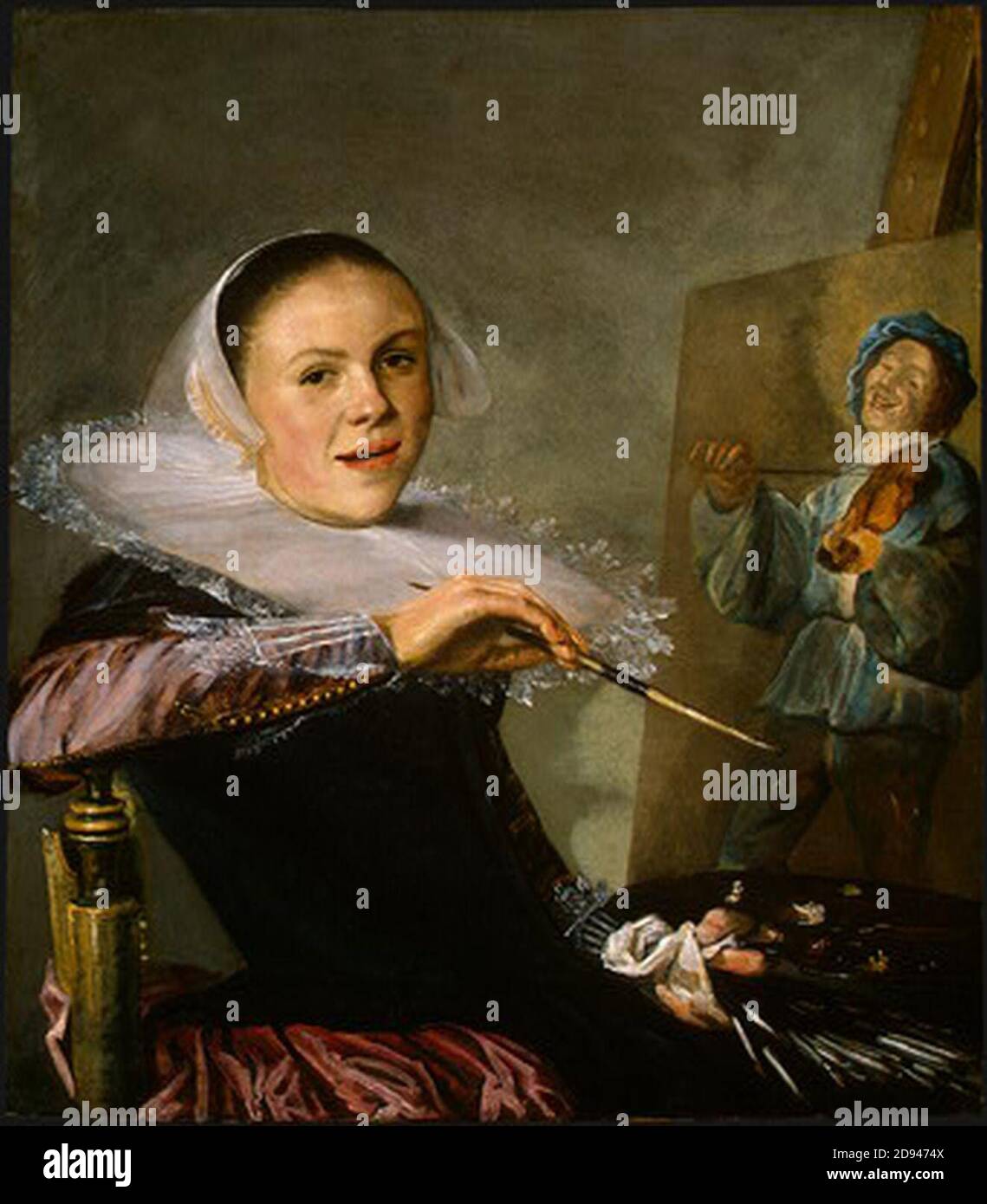 Judith Leyster Self Portrait Stock Photo - Alamy