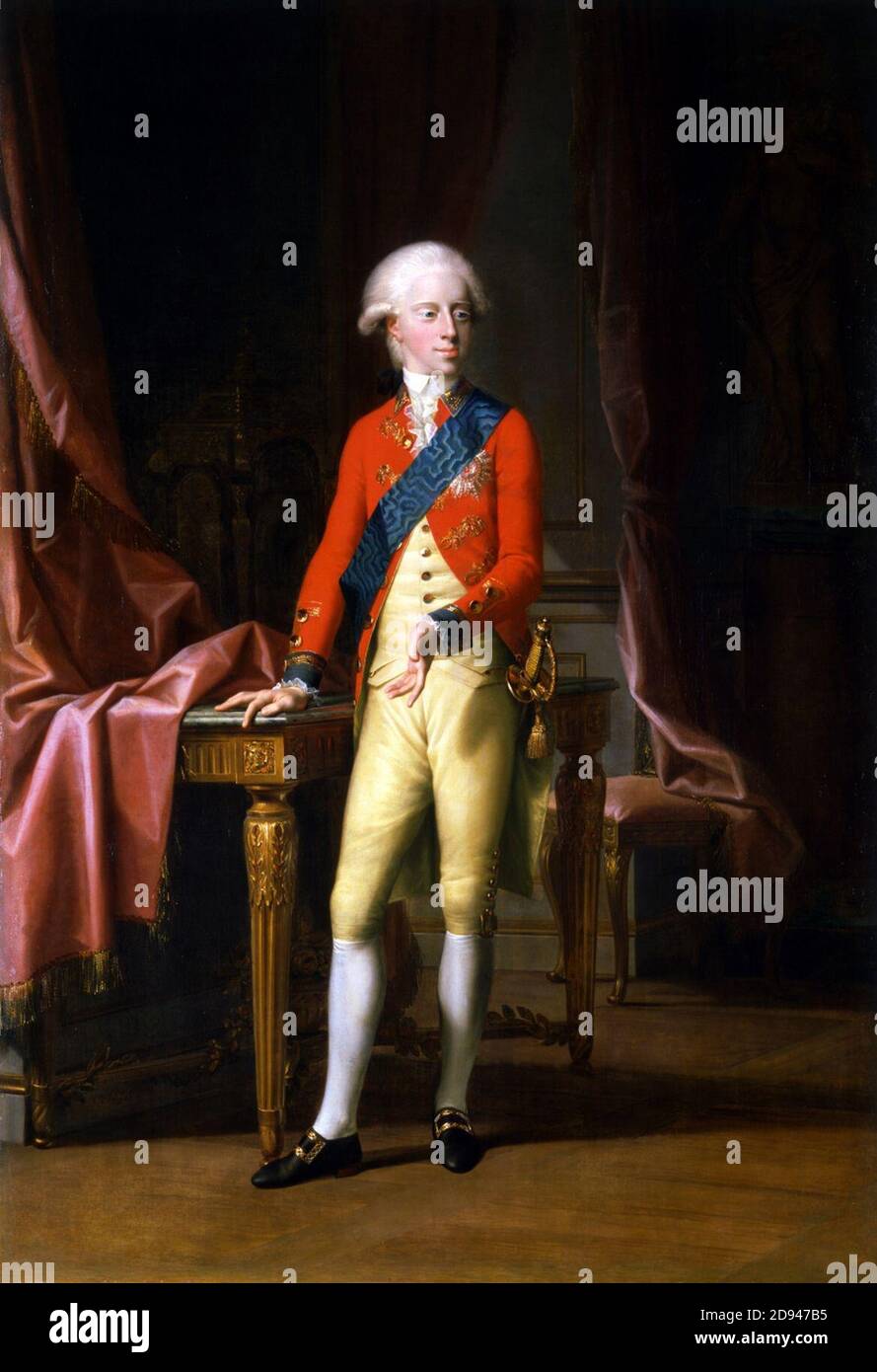 Juel Jens-Frederik VI as Crown Prince Regent Stock Photo - Alamy