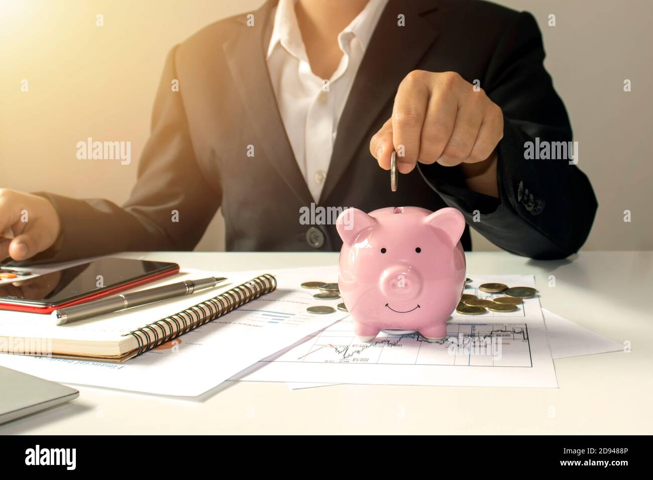 Insert the coins hi-res stock photography and images - Alamy