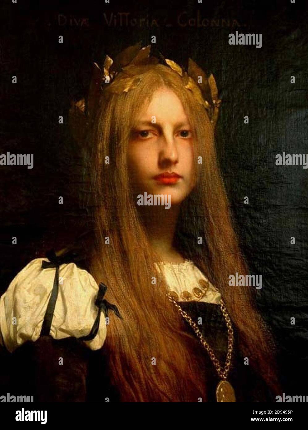 Jules Lefèvre Vittoria Colonna Stock Photo - Alamy
