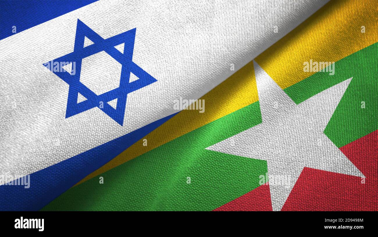 Myanmar israel flag hi-res stock photography and images - Alamy