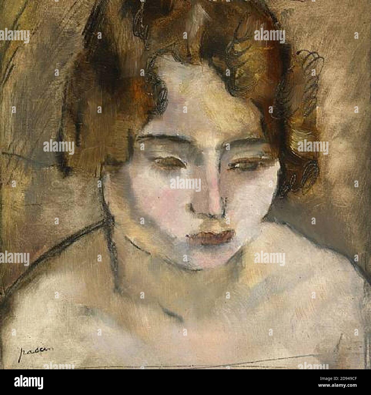 Jules Pascin-La Sangeusa 1924 Stock Photo - Alamy