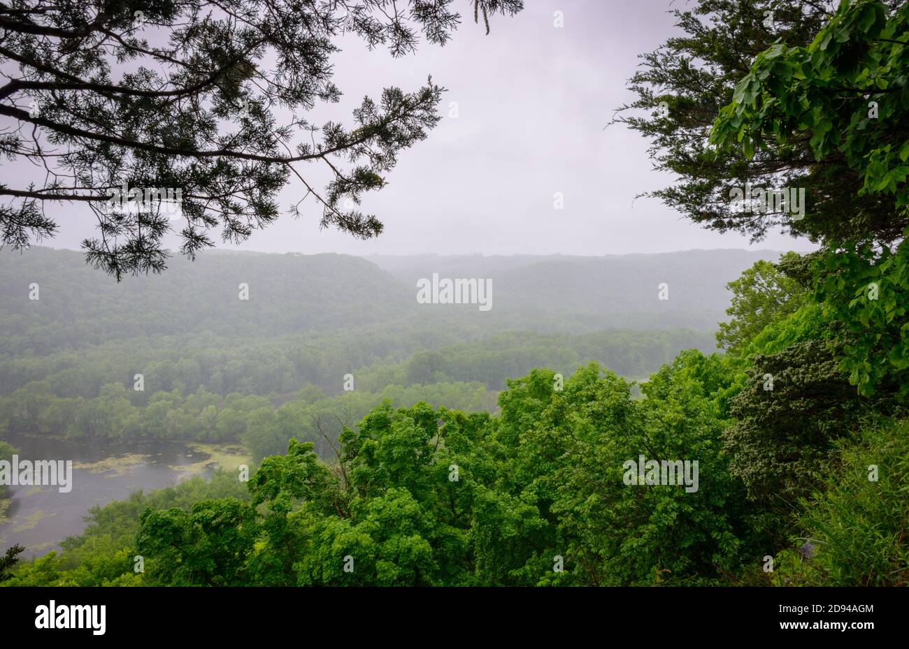 Effigy Mounds National Monument Stock Photo - Alamy