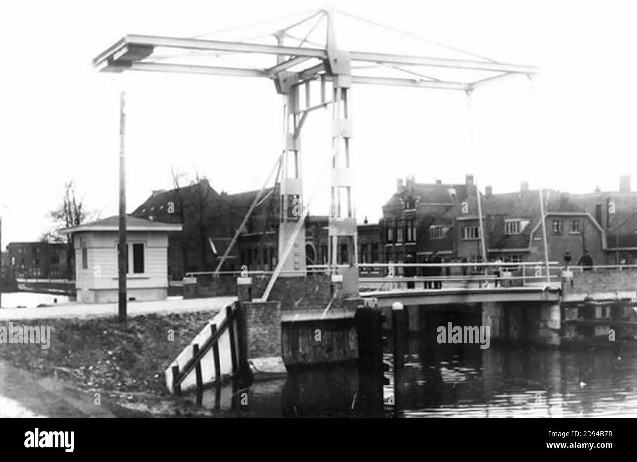 Julianabrug of Prinses-Julianabrug over de Vaartsche Rijn Stock Photo ...