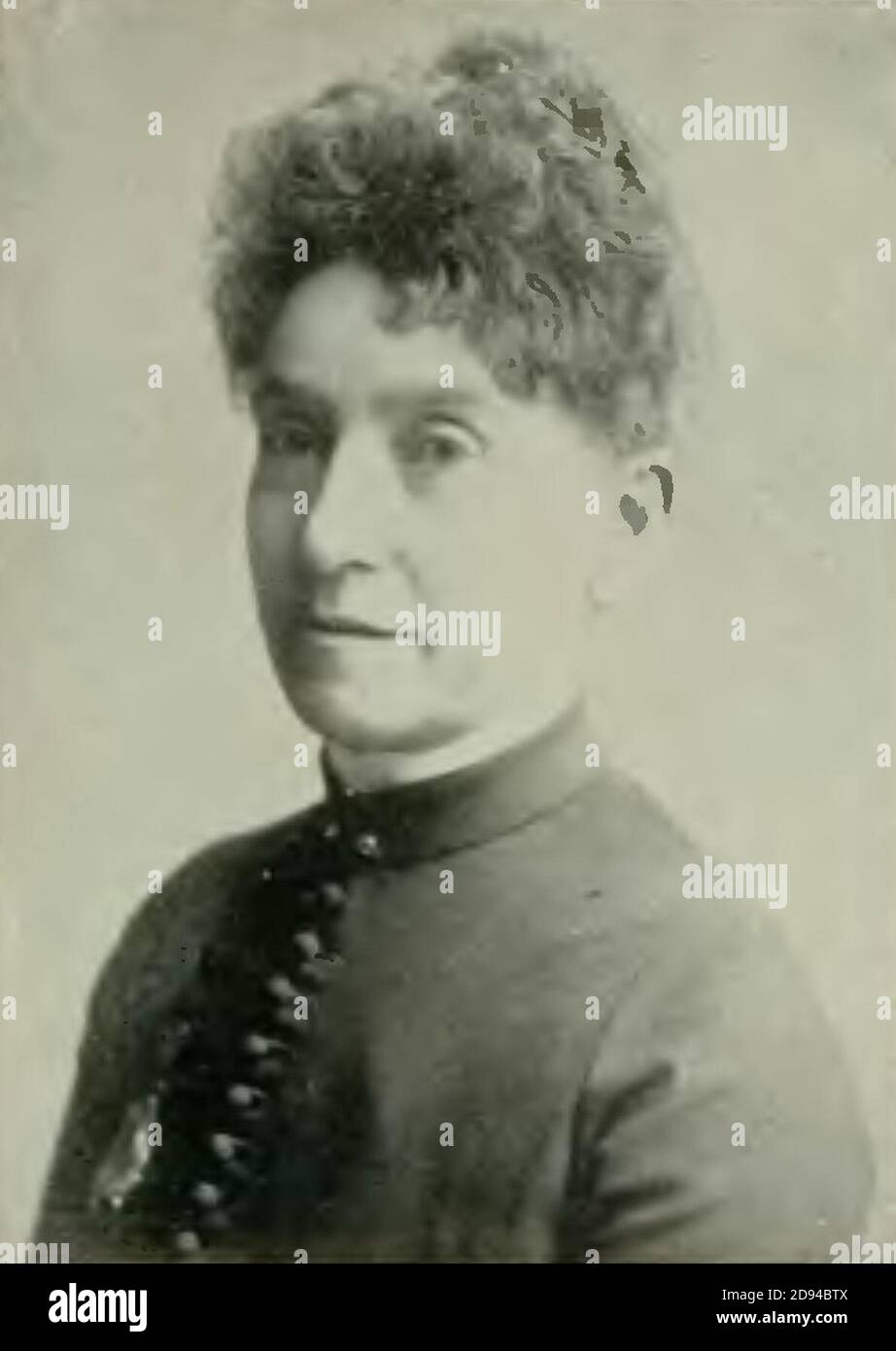 JULIET H. SEVERANCE A woman of the century (page 653 crop Stock Photo ...