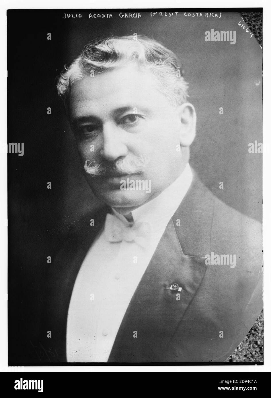 Julio Acosta Garcia (Pres't Costa Rica Stock Photo - Alamy