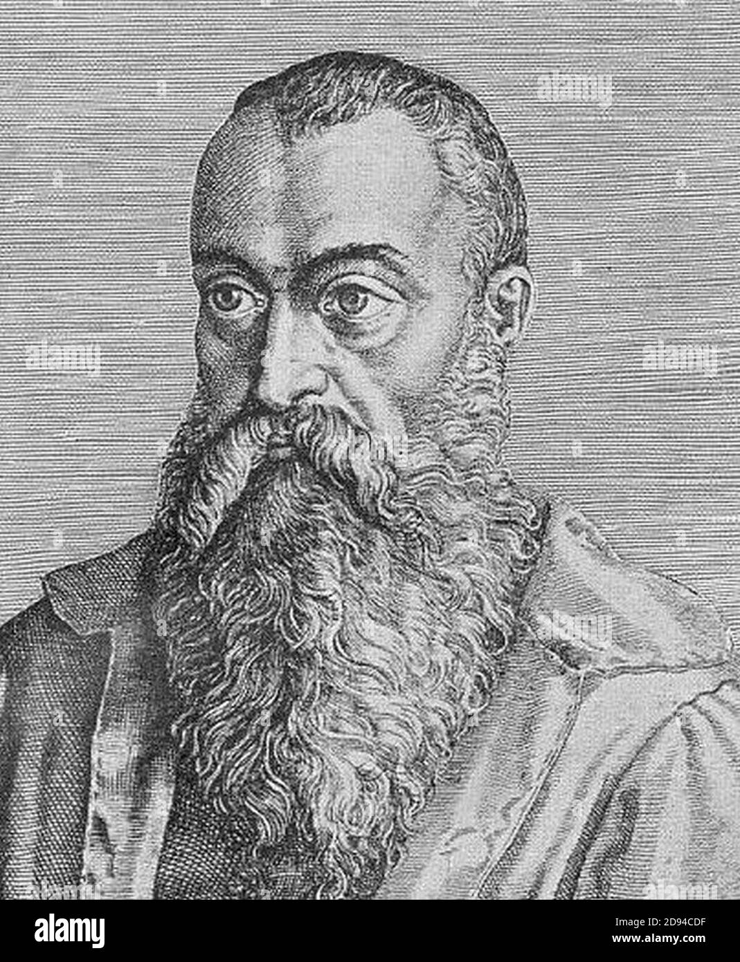 Julius Caesar Scaliger - Imagines philologorum Stock Photo - Alamy